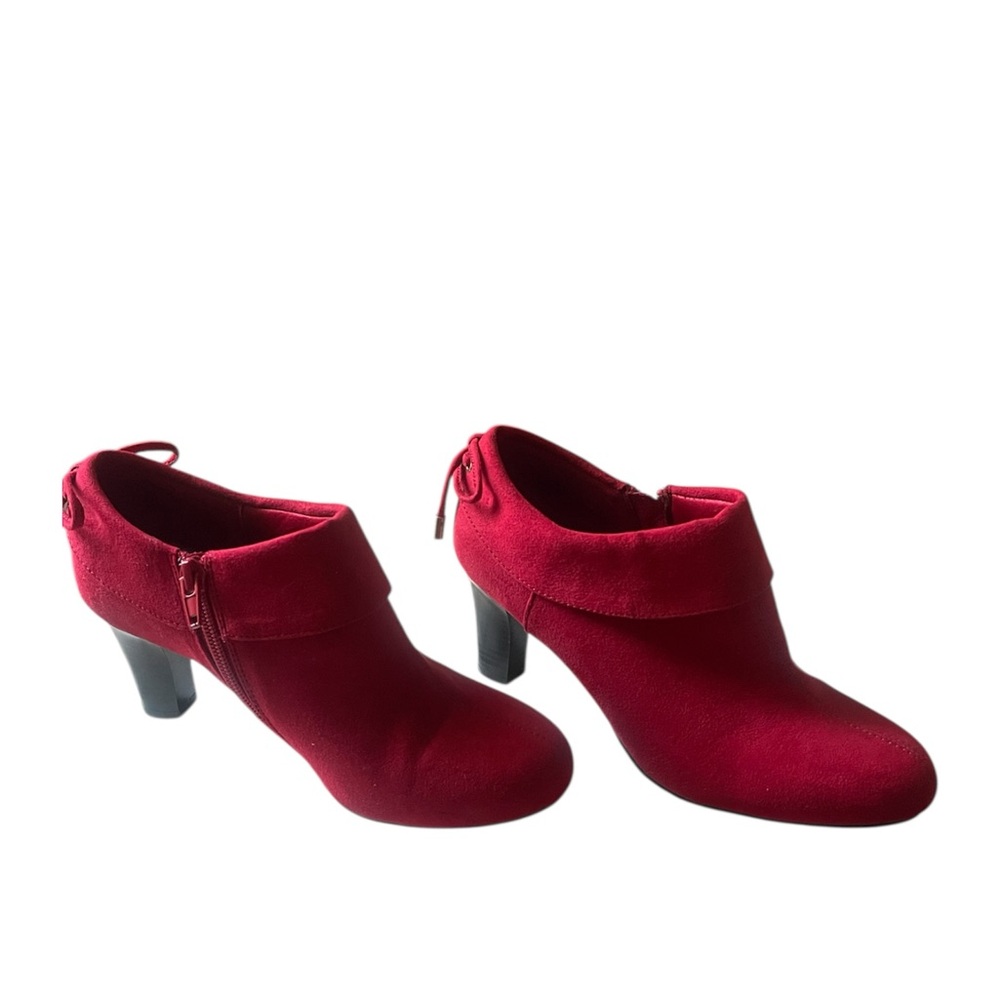 Coach And Four Red Heeled Boots Classic Design - Gem